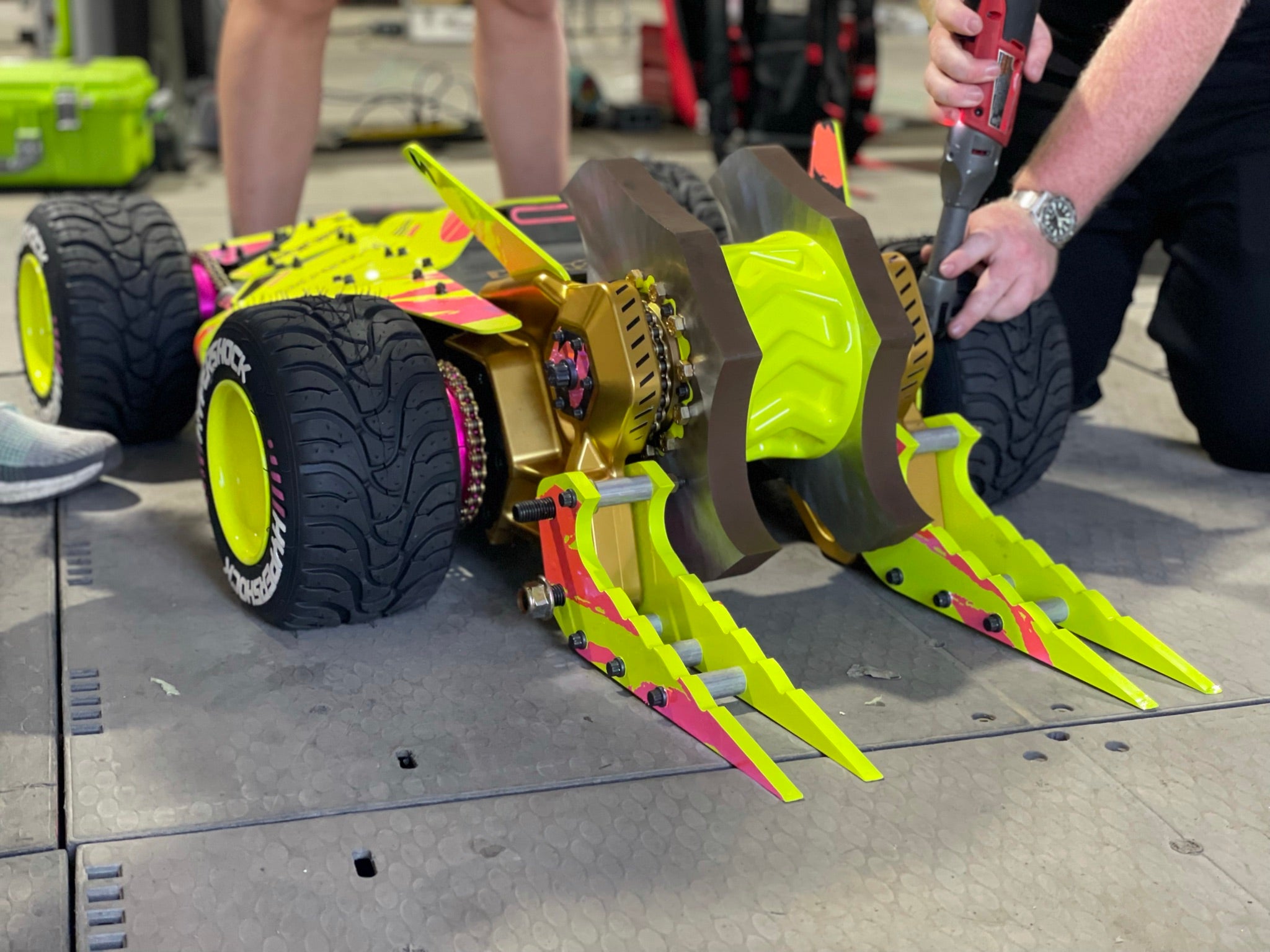 Front Armor | Progression and Lessons Learned – Team HyperShock