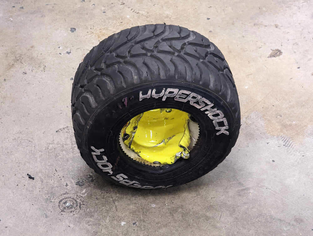 Bot Parts | HyperShock Battle-Damaged Tire – Team HyperShock